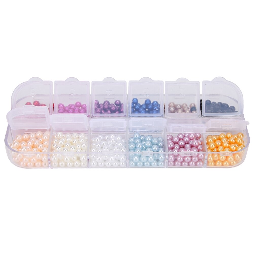 Круглая форма искусственная жемчужная бусина без отверстий искусственные бусинки для бусин для блюд.