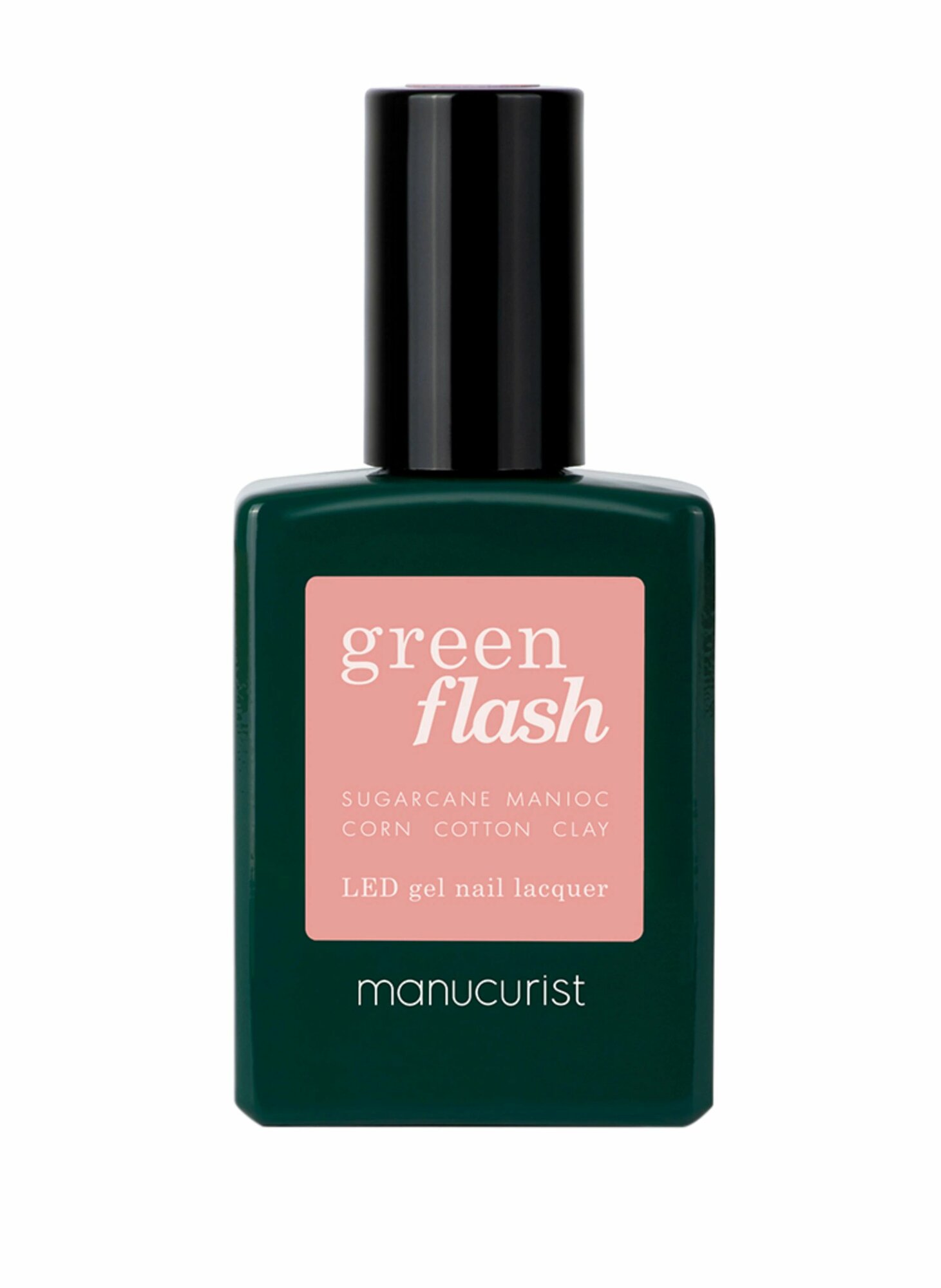 Manucurist Лак для ногтей GREEN FLASH - LED NAIL LACQUER old rose