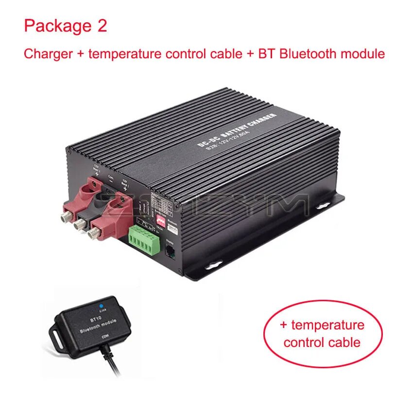 Зарядное устройство для литиевых аккумуляторов 12 в 30 А с поддержкой Bluetooth, зарядное устройство постоянного тока в постоянный ток, свинцово-кислотные автоматические умные зарядные устройства