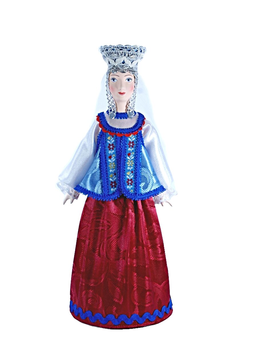 Кукла коллекционная в Русском девичьем костюме