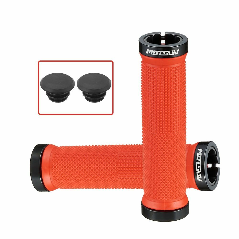 Грипсы для велосипеда, Grips 2 штуки, с Кольцо из алюминиевого сплава велосипедные ручки алюминиевые кольца велосипедные аксессуары