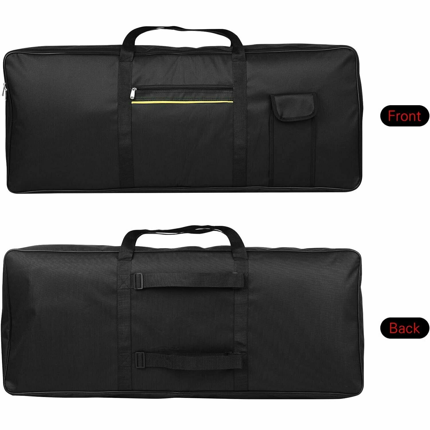 Чехол для электронного пианино 61 клавиша, сумка синтезатора и клавишных инструментов, 105х15х45см.