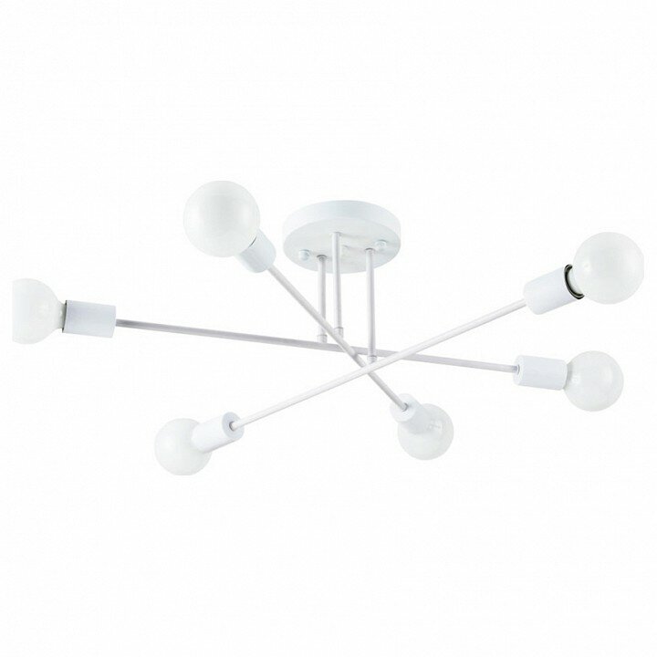 Потолочная люстра Arte Lamp Alastor A5435PL-6WH Цвет арматуры белый