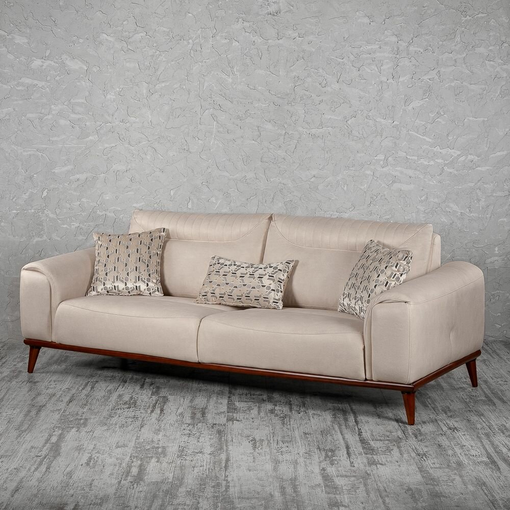 Диван Decor of today Нова 02364 Белый Размеры: Высота 800мм Глубина 900мм Ширина 2250мм