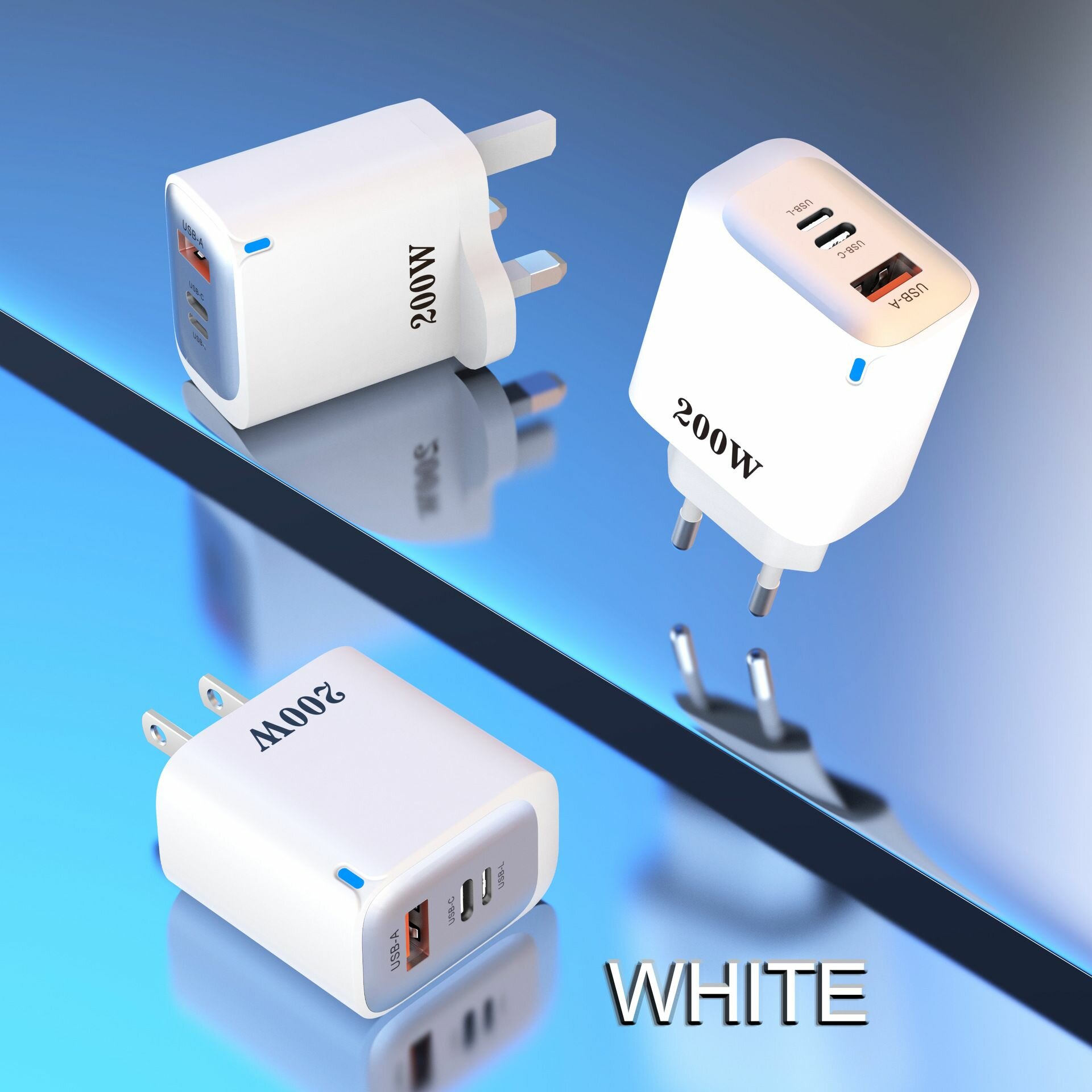 (A+C+L)-Европейский полный протокол 25W-Белый