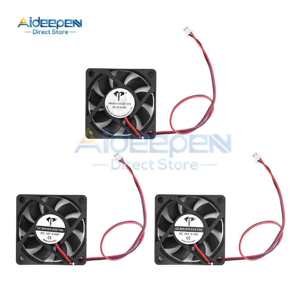 Вентилятор охлаждения для 3D-принтера Aideepen DC6015 24V 0.15A