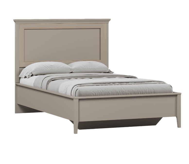 Кровать БРВ Мебель CLASSIC LOZ120х200 без основания Глиняный серый