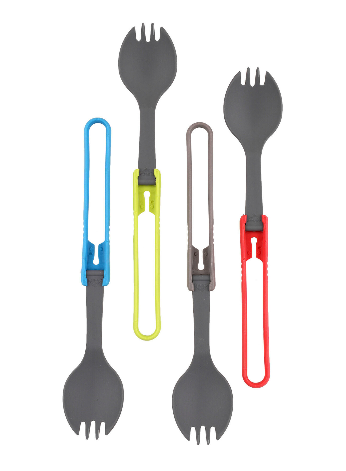 Decathlon Туристический набор столовых приборов MSR Folding Utensils Spork, складной, 4 шт