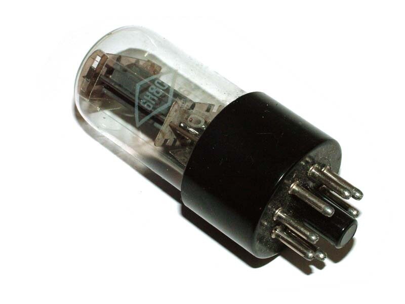 Радиолампа высоковольтный кенотрон 1Ц1С 1954 года