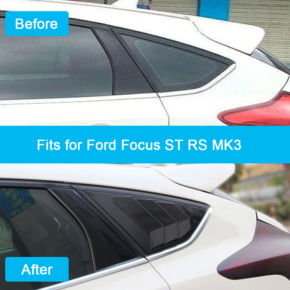 Жалюзи на заднее стекло из углеродного волокна подходят для Ford Focus ST RS MK3