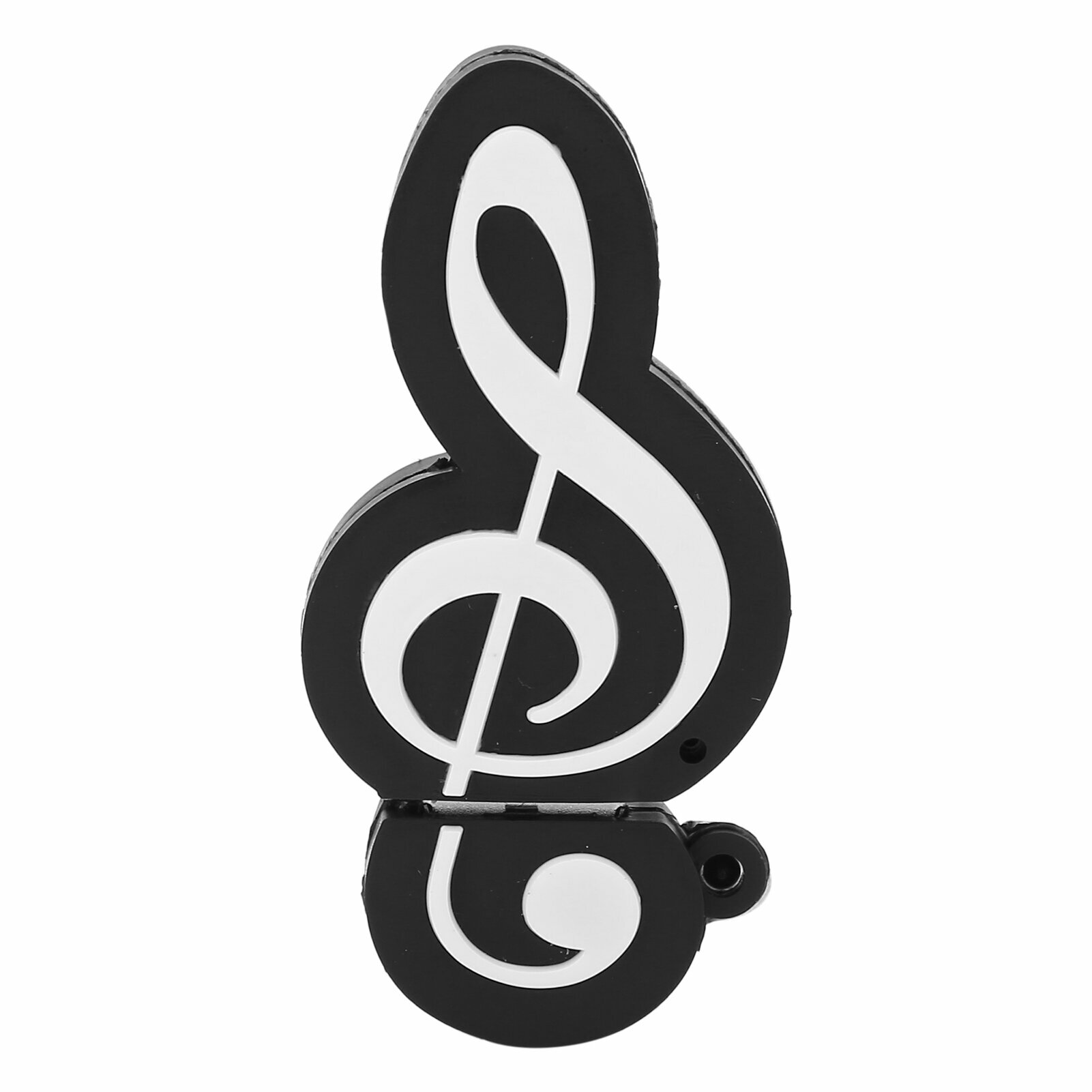 Флешка в виде черной ноты, 128 ГБ, музыкальная тема, подарочная