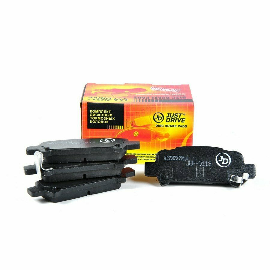 JUST DRIVE JBP0119 Колодки тормозные, задние D7069H