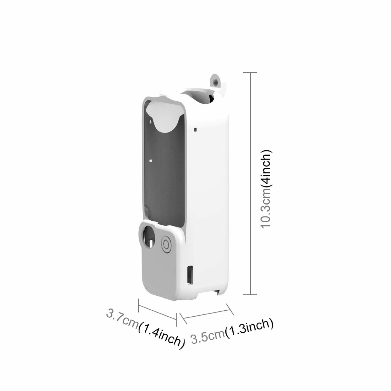 Чехол-протектор для камеры PULUZ PU894, силиконовый чехол для камеры, устойчивый к царапинам, совместимый с DJI OSMO Pocket 3