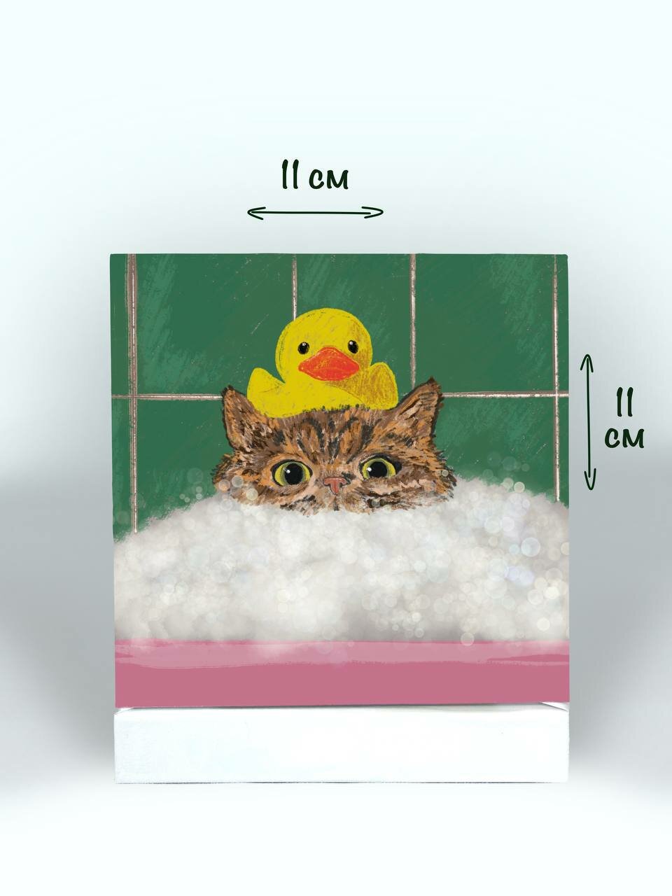 Открытка с котиком — фото 1