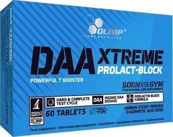 Тестостероновый бустер Olimp "DAA Xtreme Prolact", капсулы, 60 шт. д-аспарагиновая кислота