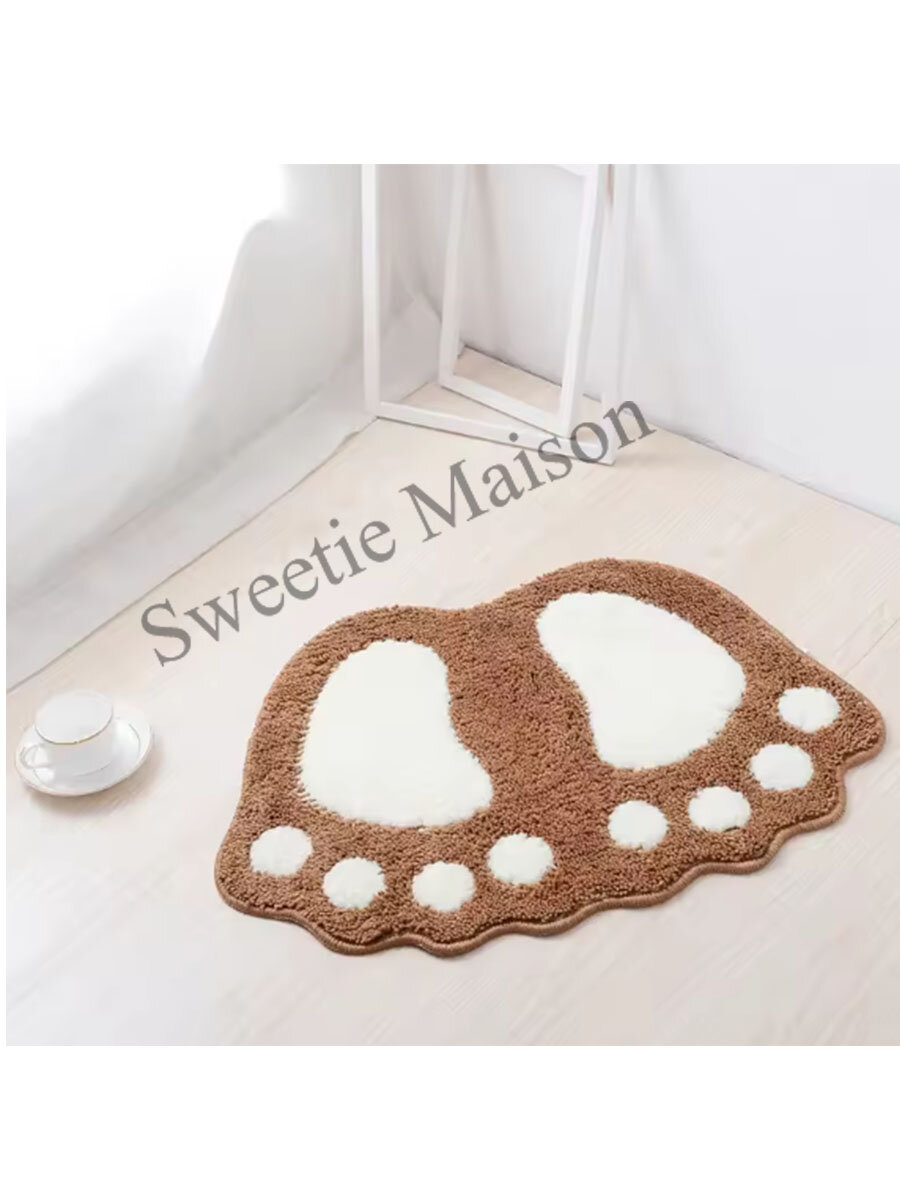 Коврик для ванной комнаты, милый мультипликационный ковер, анти-скольжение