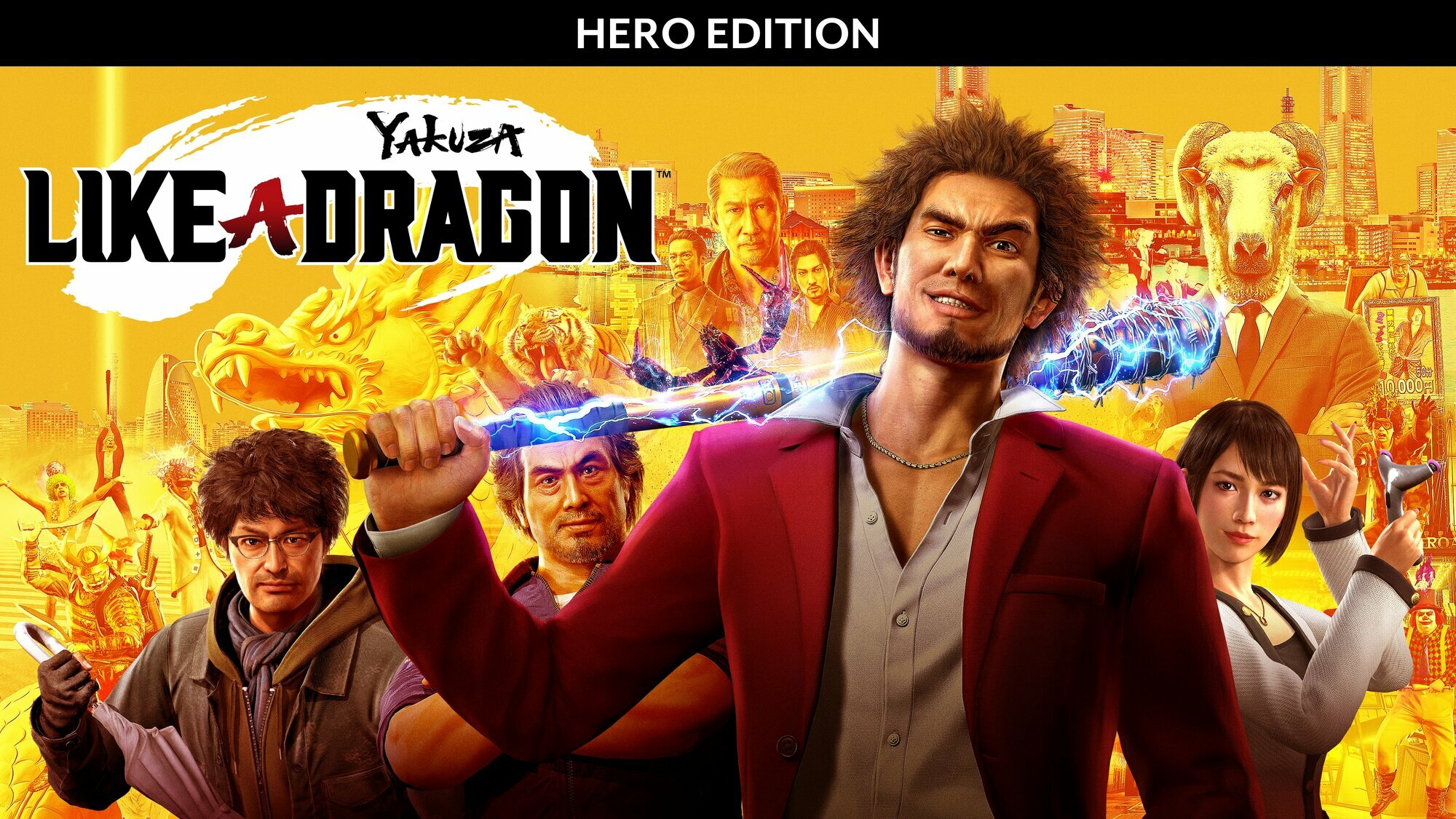 Игра Yakuza: Like A Dragon Hero Edition, цифровое издание PlayStation 4 и PlayStation 5, регион Индия / код пополнения баланса