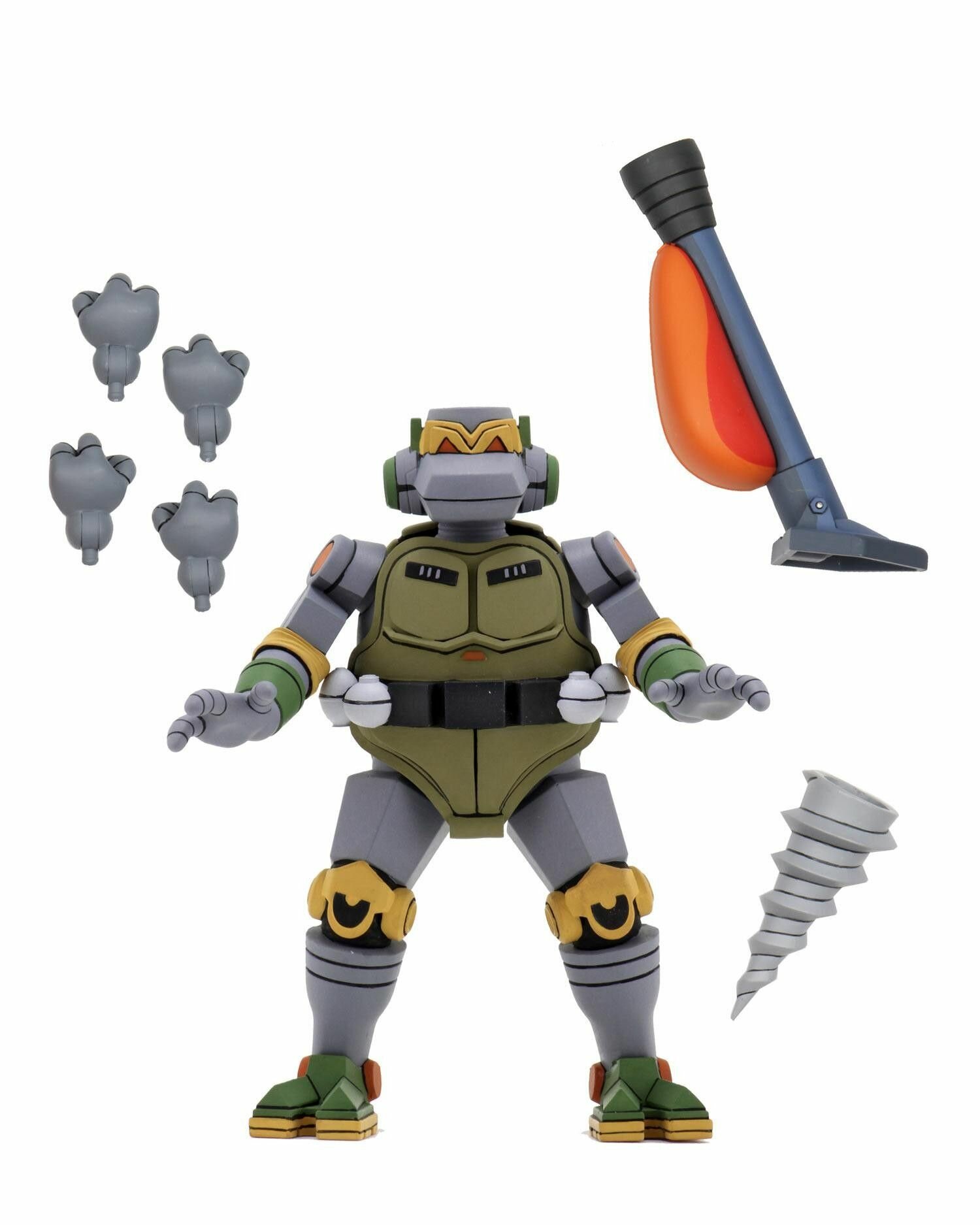 Коллекционная фигурка Черепашки Ниндзя, Робот Черепашка Metalhead 16cm My hero CNSB220830 03