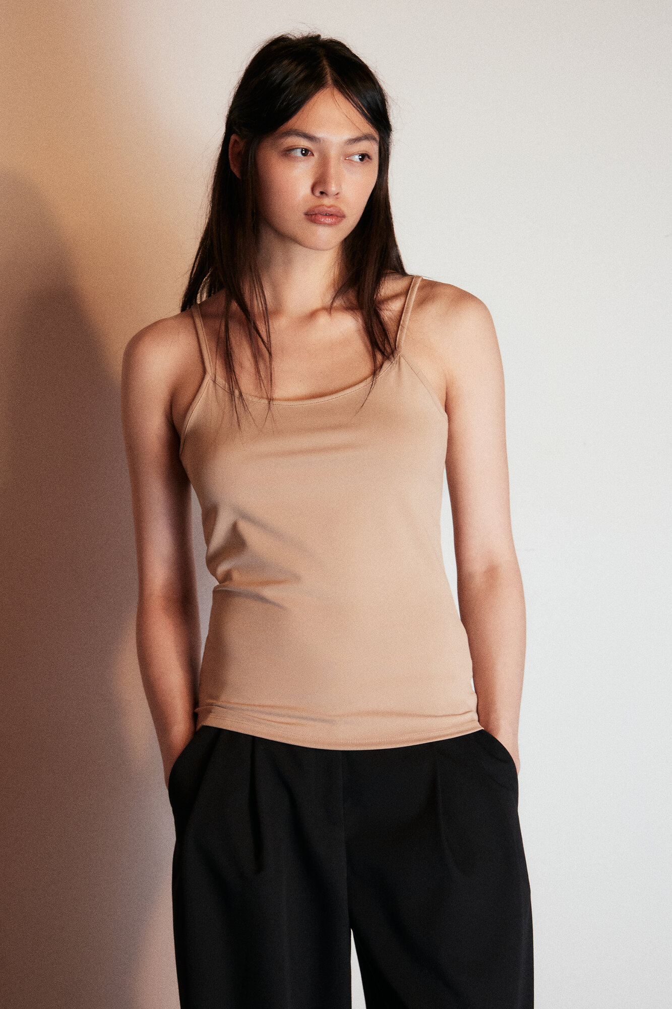 Топ-бюстье Befree Woman Mix&Match, размер M, бежевый — фото 1