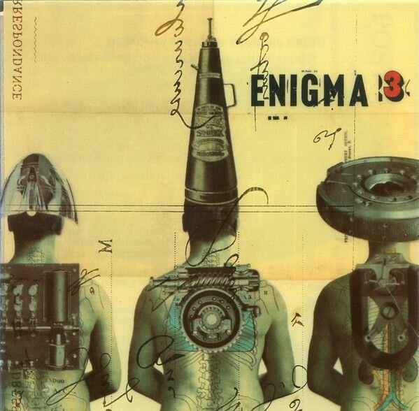 ENIGMA. Le Roi Est Mort, Vive Le Roi! (Japan, Virgin, VJCP-25270, 1996, Transparent fold-out insert / tray-out, б/OBI) CD