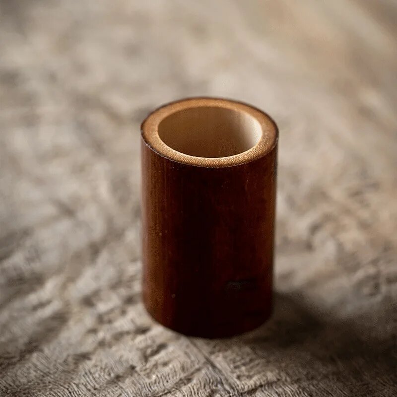 Бамбуковый держатель для чайника Zisha, d 4.3cm h 5.2 cm MMJYSLIM