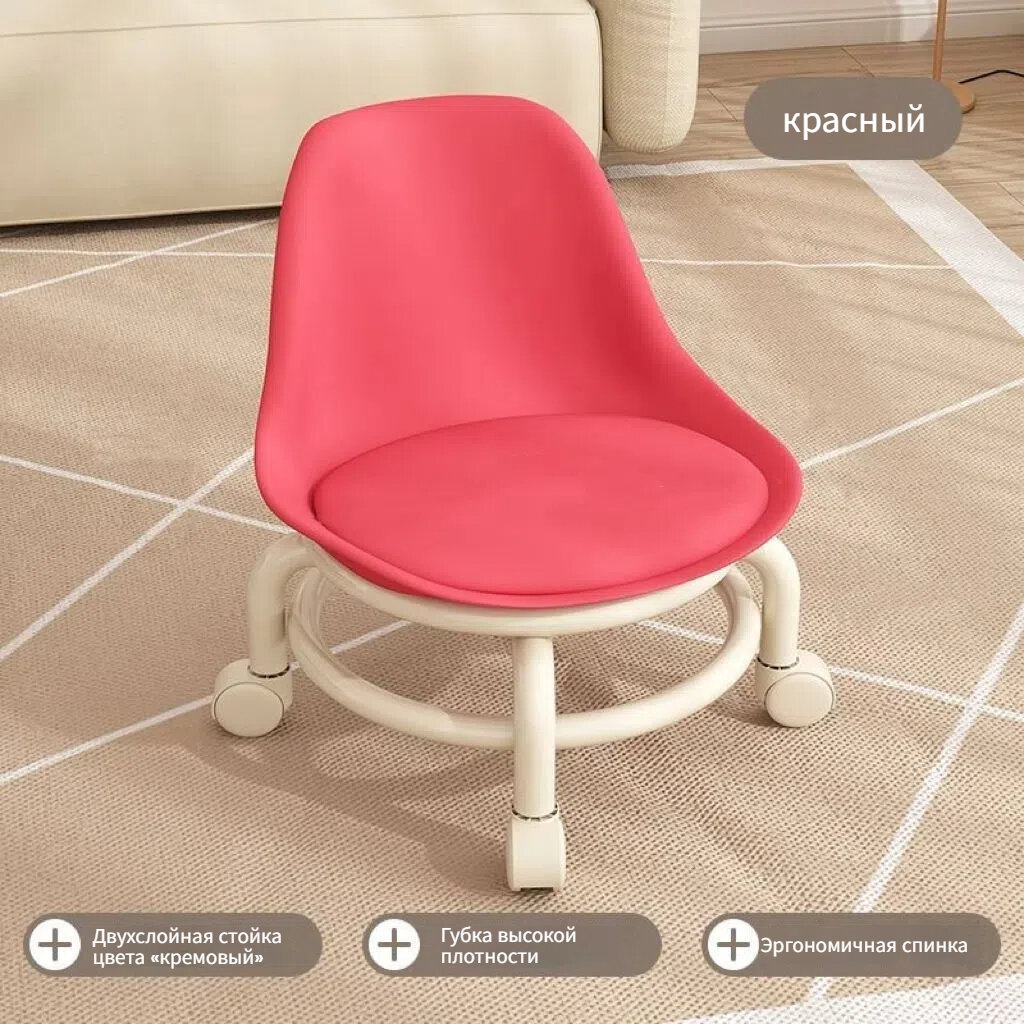 Кресло, обивка искусственная кожа, поворотное, мягкое сиденье