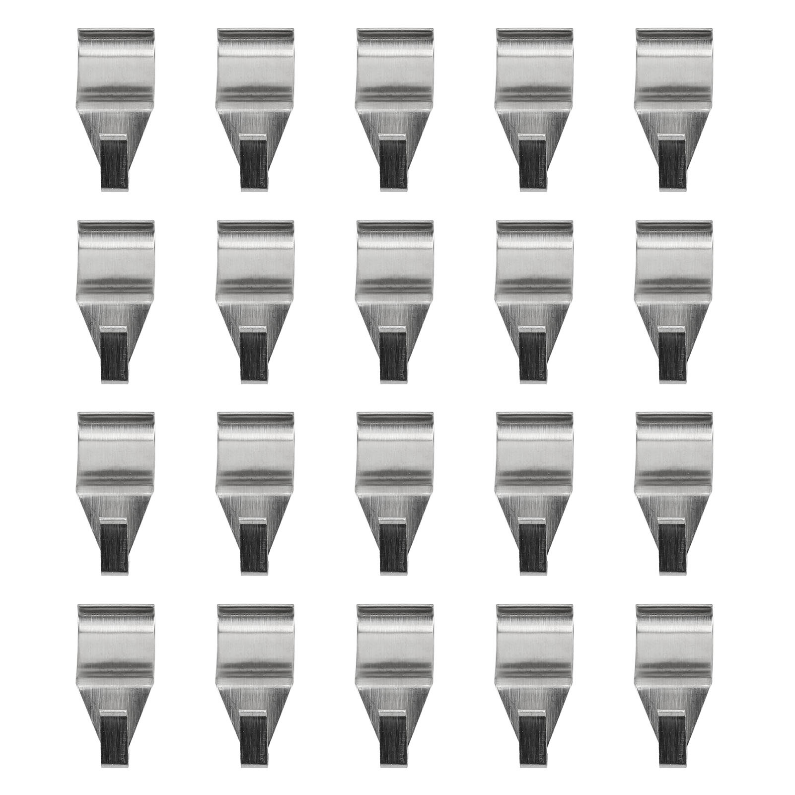 20 шт. Бесшовные Крепления для Винилового Сайдинга, Сверхпрочные Зажимы, Подвесы из Нержавеющей Стал