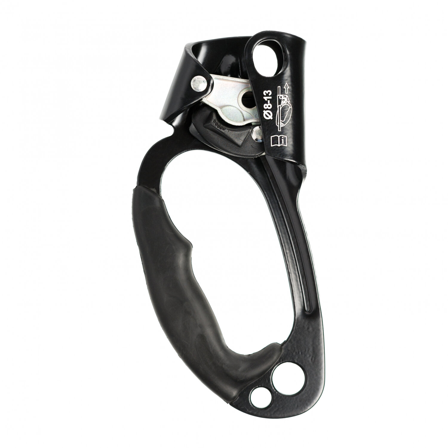 Ручной зажим "жумар" левый в корпусе LUX