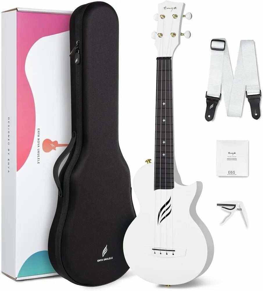 Enya Music Укулеле Enya NOVA U 4-струнная, корпус Полимерный материал 23"