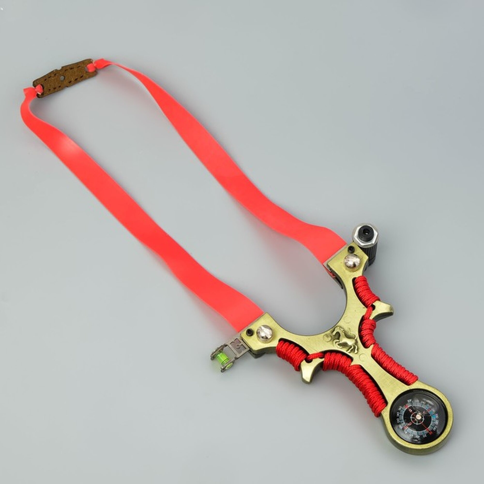 Рогатка Сима-ленд, с лазерным целеуказателем и компасом, красная, 0,262 кг