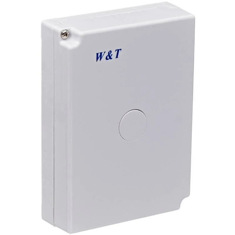 Коробка распределительная (165*120*40 мм) на 20 пар с плинтом, серая, WT-S062