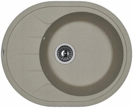 Кухонная мойка Florentina Родос 620 20.245. B0620.307 62x50 см, серый шелк