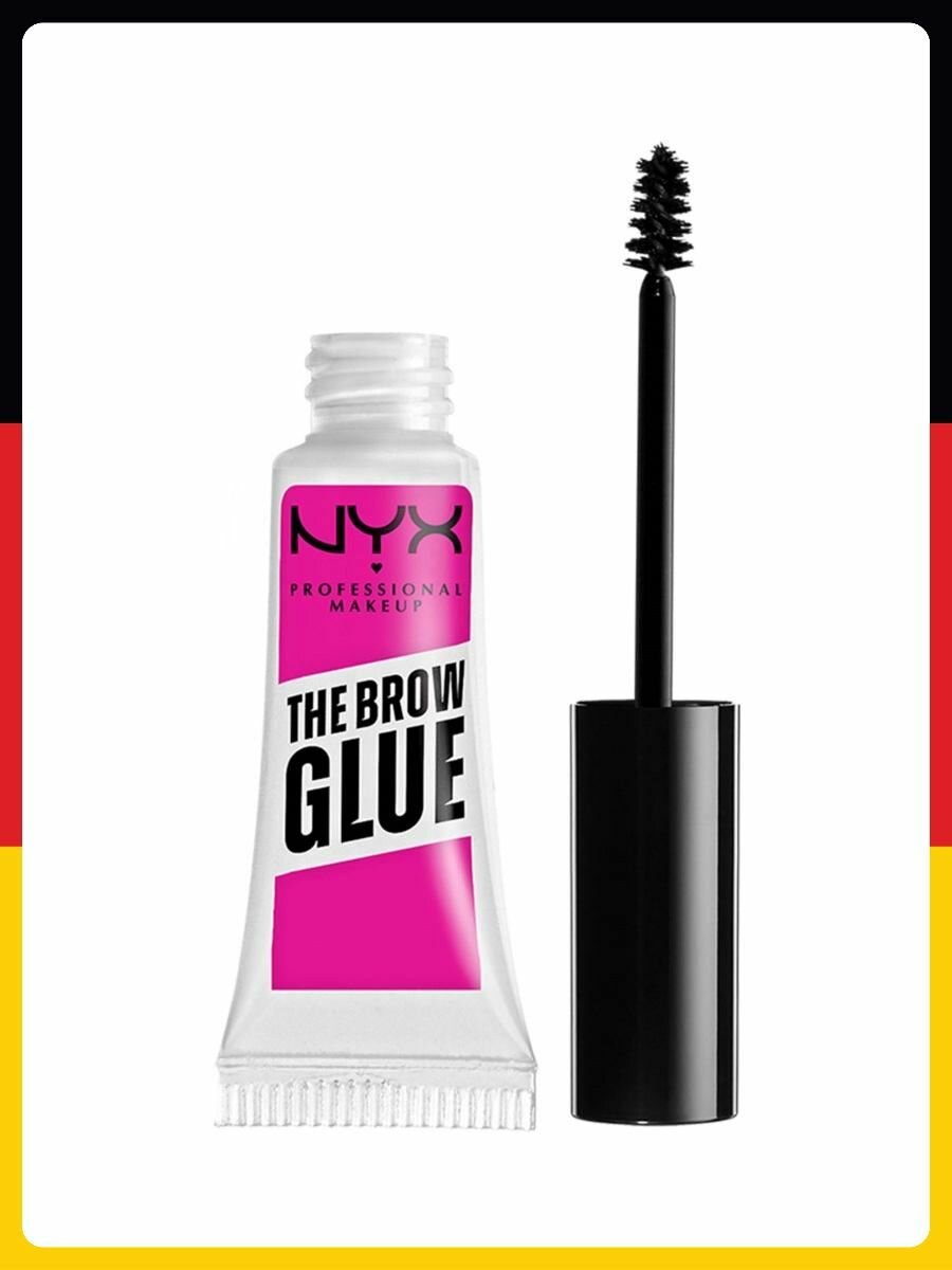 Гель для бровей NYX PROFESSIONAL MAKEUP The Brow Glue Instant Brow Styler 01 Transparent