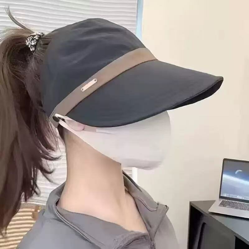 Шляпа Zhao Lusi Travel Sun Hat, женская, новая, черная