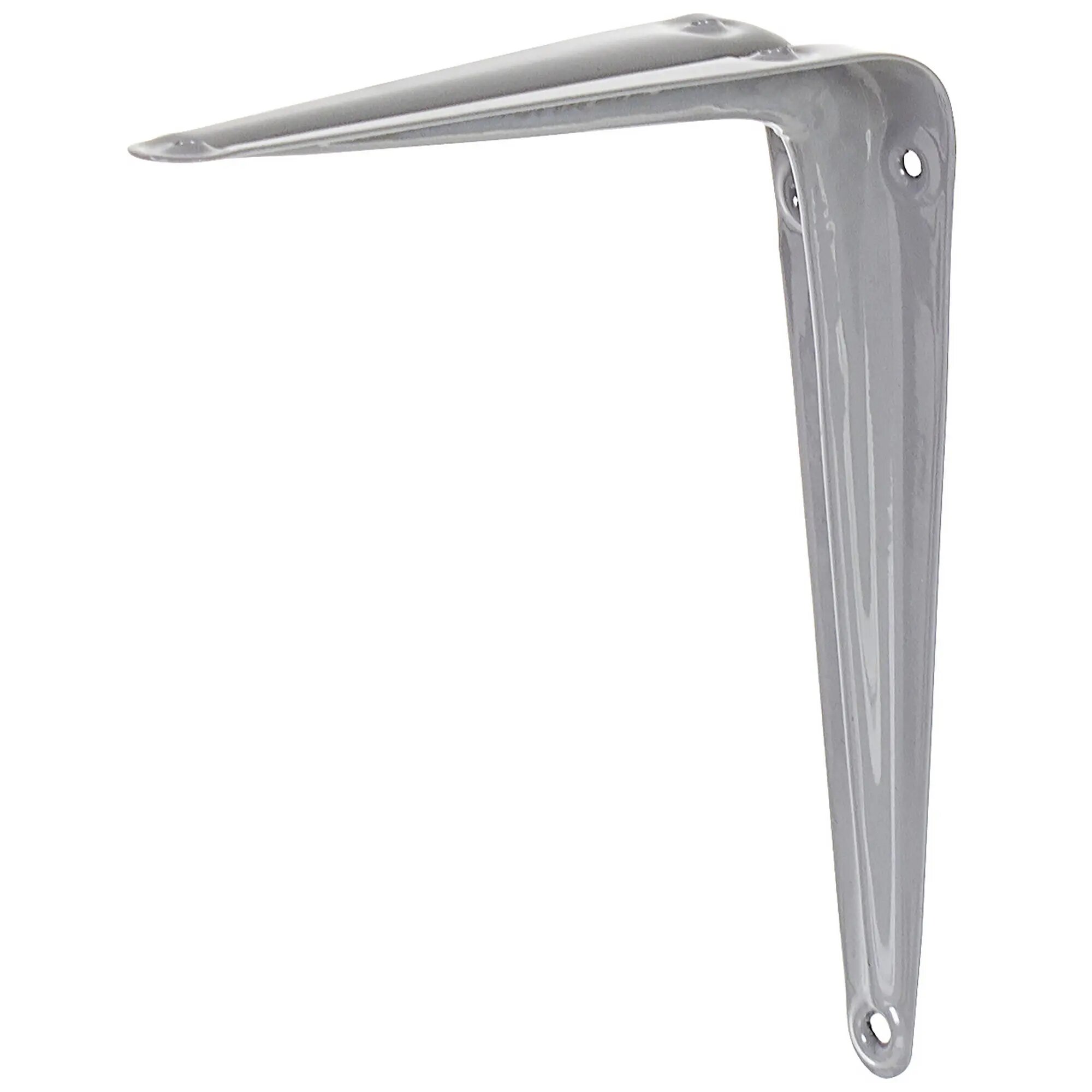 Larvij Utility кронштейн для полки 12.5x15 см нагрузка до 10 кг металл серый монтаж