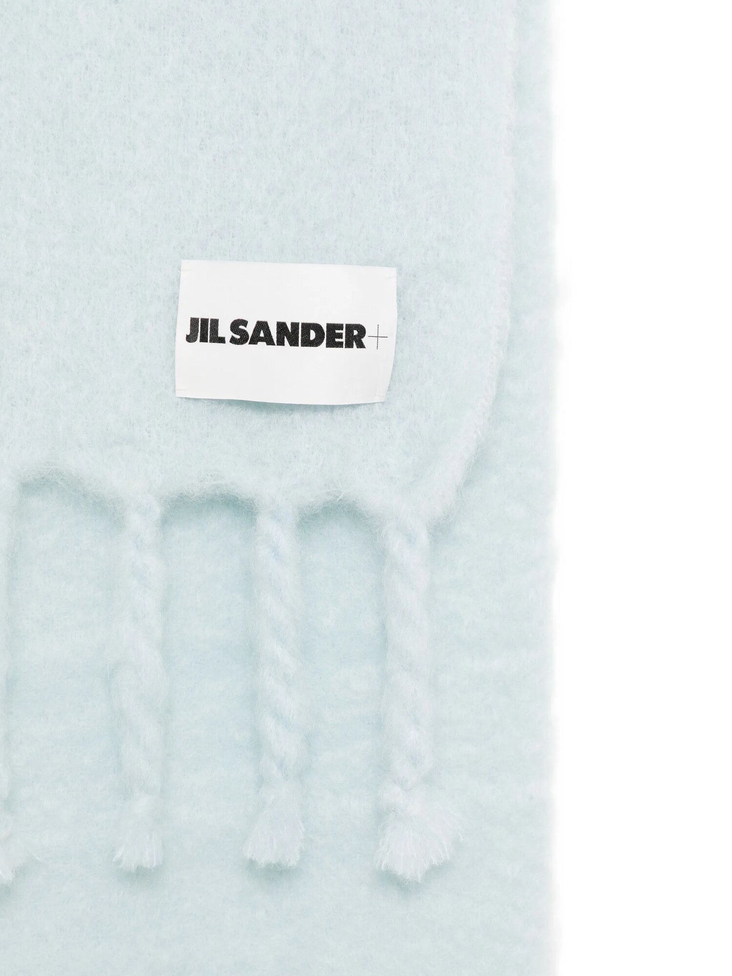 Шарф Jil Sander для взрослых и детей, синий — фото 1