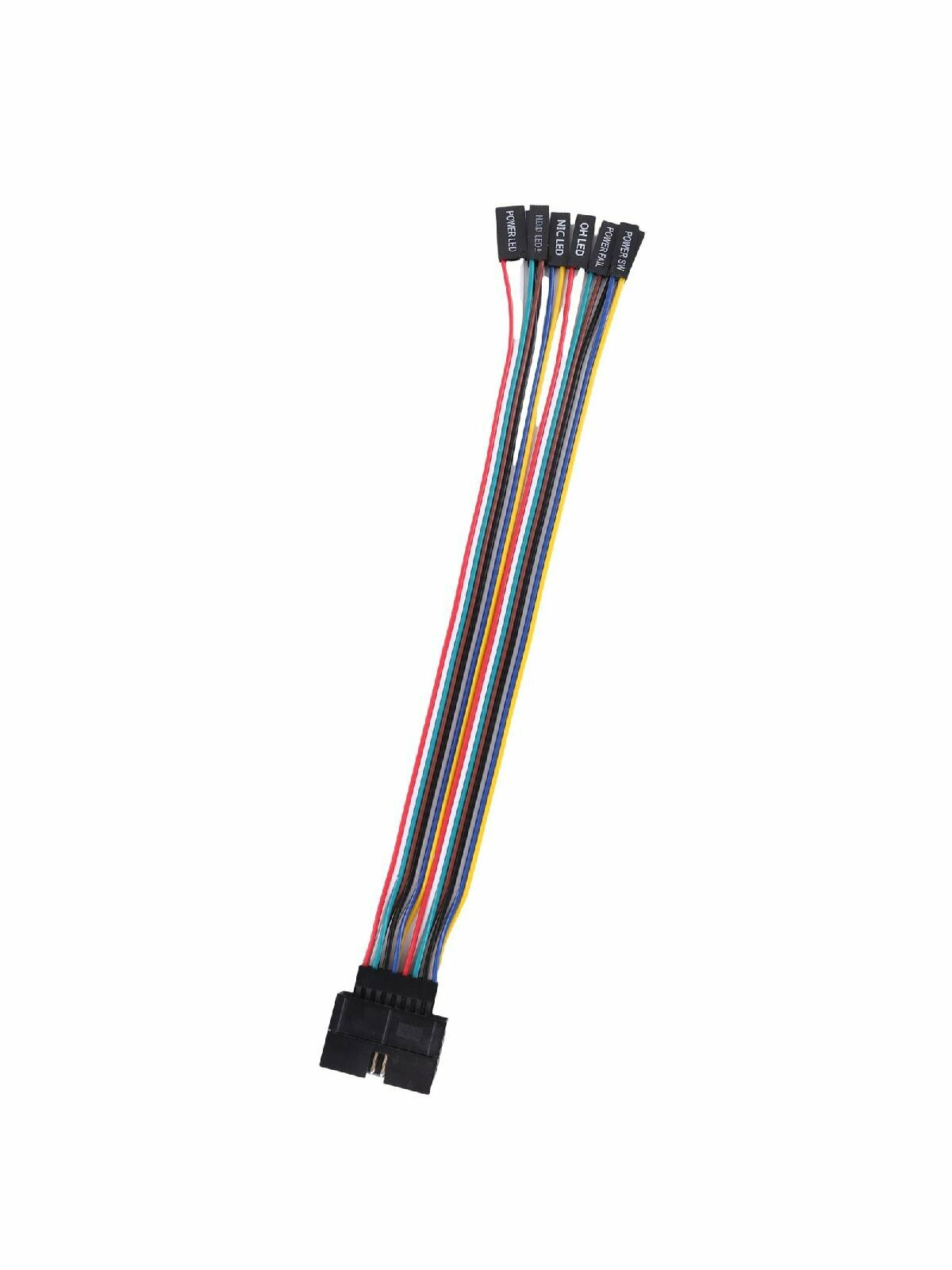 16Pin to 8Pin Splitter PC Host Power Cable Convenient for Mainboard Supermicro Panel Switching Cable 20cm/7.87in Length