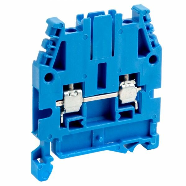 CBC.6(Ex)i, проходной зажим синий 6 кв. мм (замена на TUR-6-BU)
