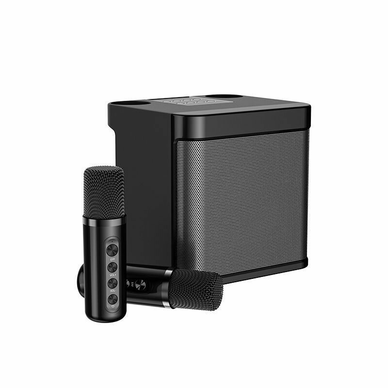 Микшер с 2 микрофонами, караоке-микшер, Bluetooth, звуковая карта, караоке-система