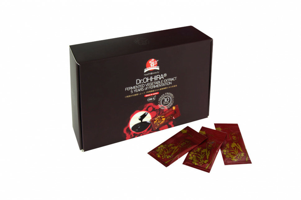 Растительный преметабиотик 5-летней ферментации ОМ-Х® от Dr. OHHIRA® – 30 саше