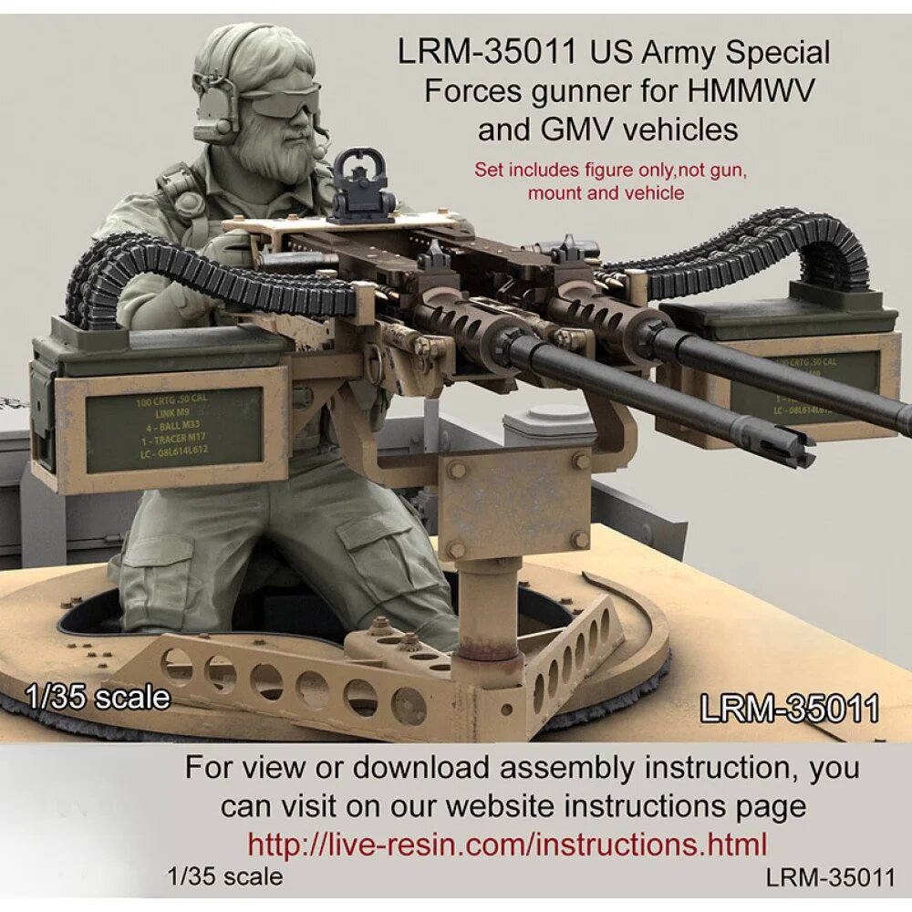 Набор модели пулемета MEEKLION MODEL 1/35