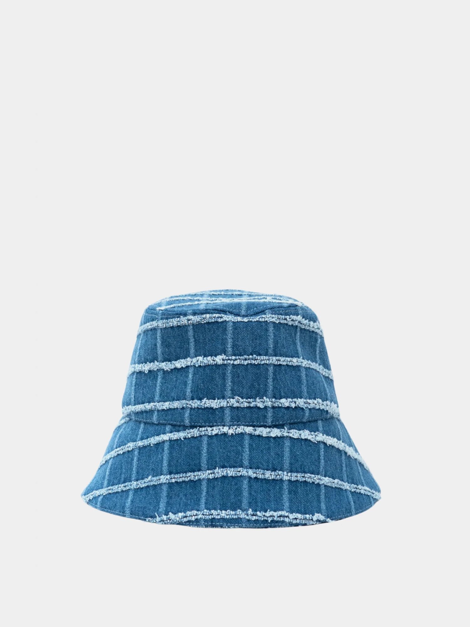 Панама Check Denim Bucket для мужчин и женщин