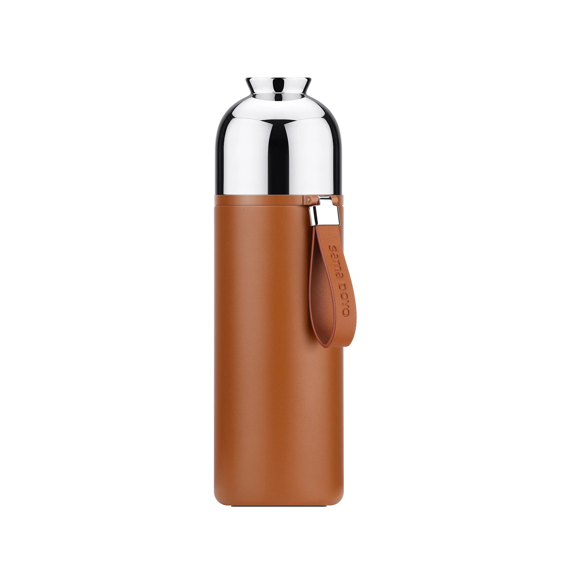 Термочашка SamaDOYO brown из нержавеющей стали
