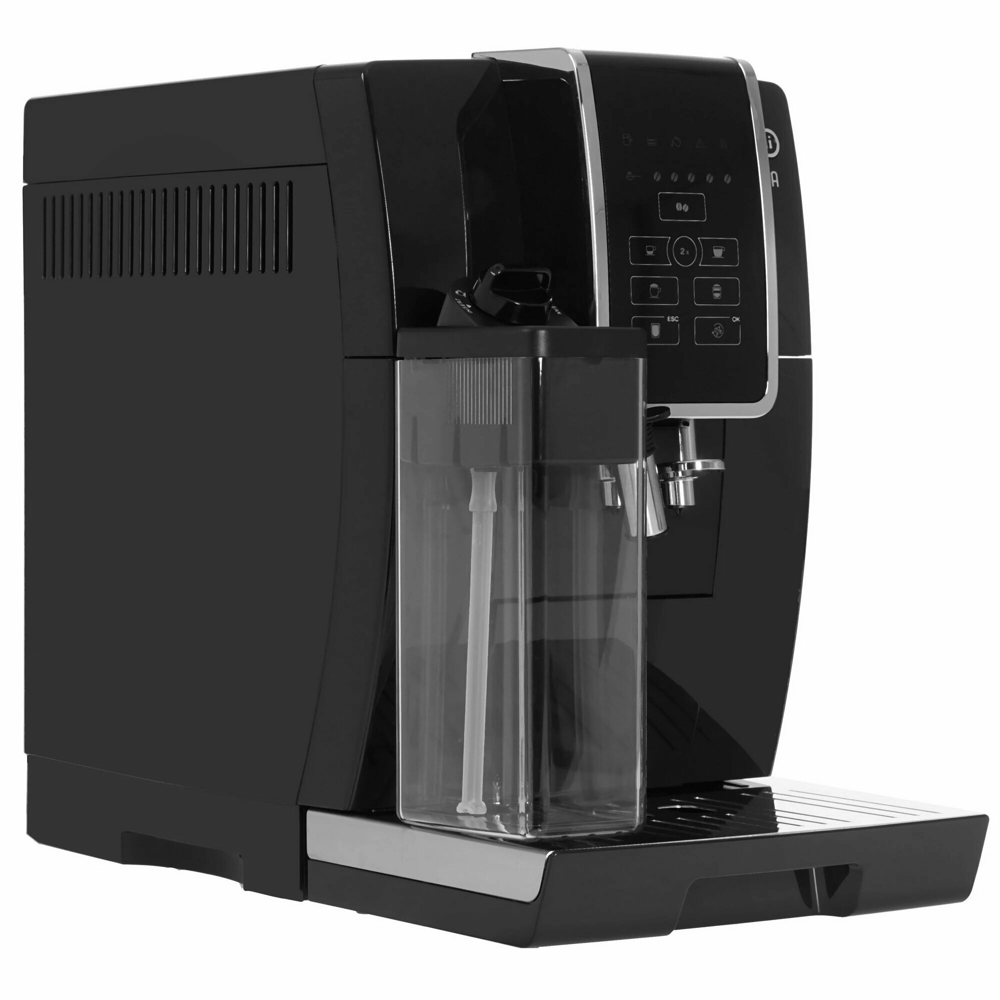 Кофемашина DeLonghi ECAM350.50, автоматическое приготовление, черный