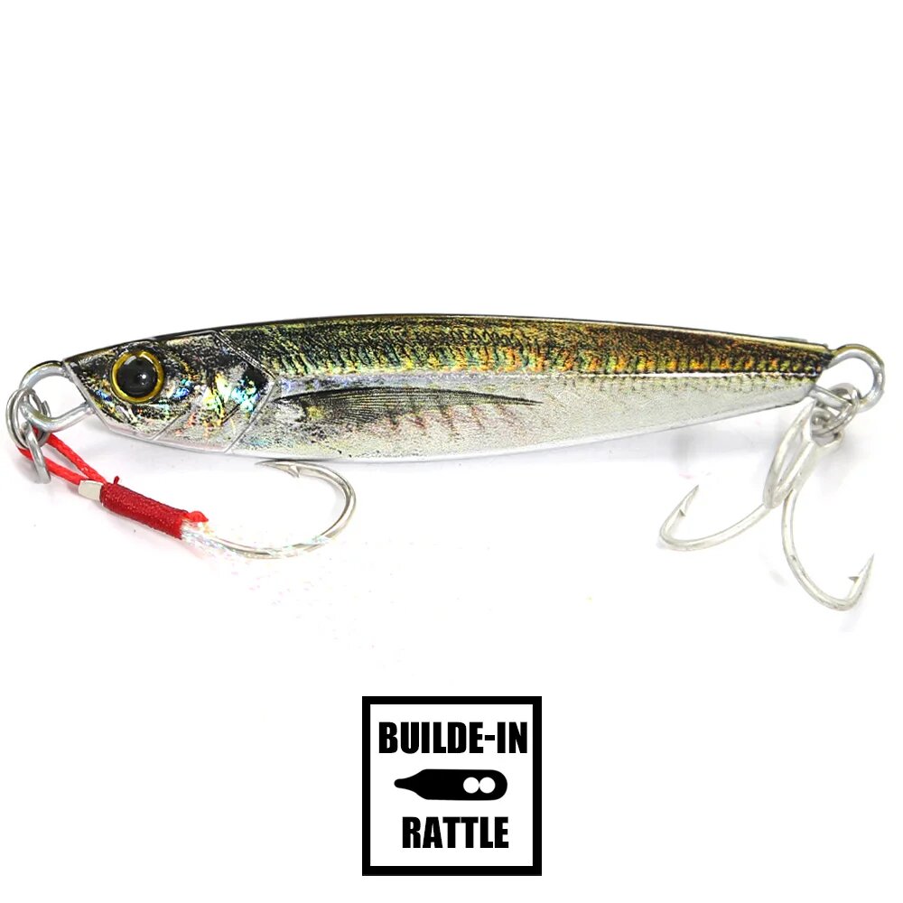 Металлическая приманка B&U Rattle Jig, 60г, brown
