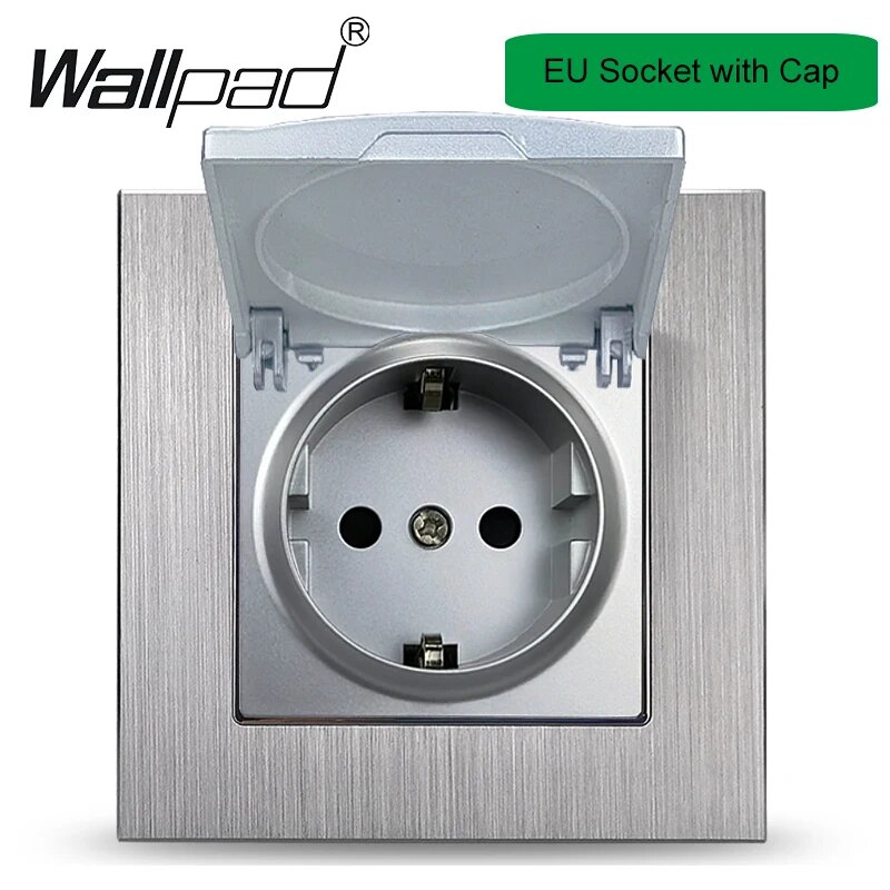 Wallpad EU Socket with Cap, Цвет: EU Socket Cap