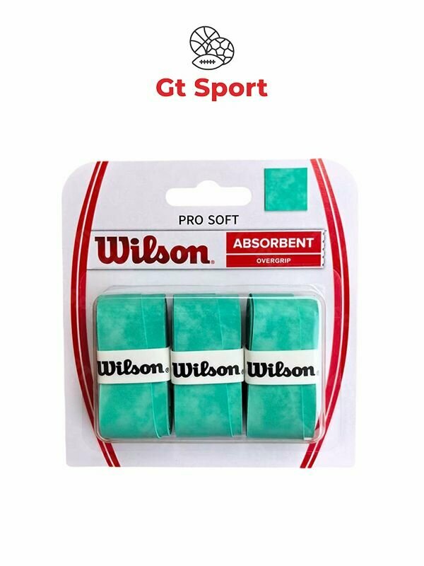 Намотка для ракетки Wilson Pro ABSORBENT Overgrip 3 шт.