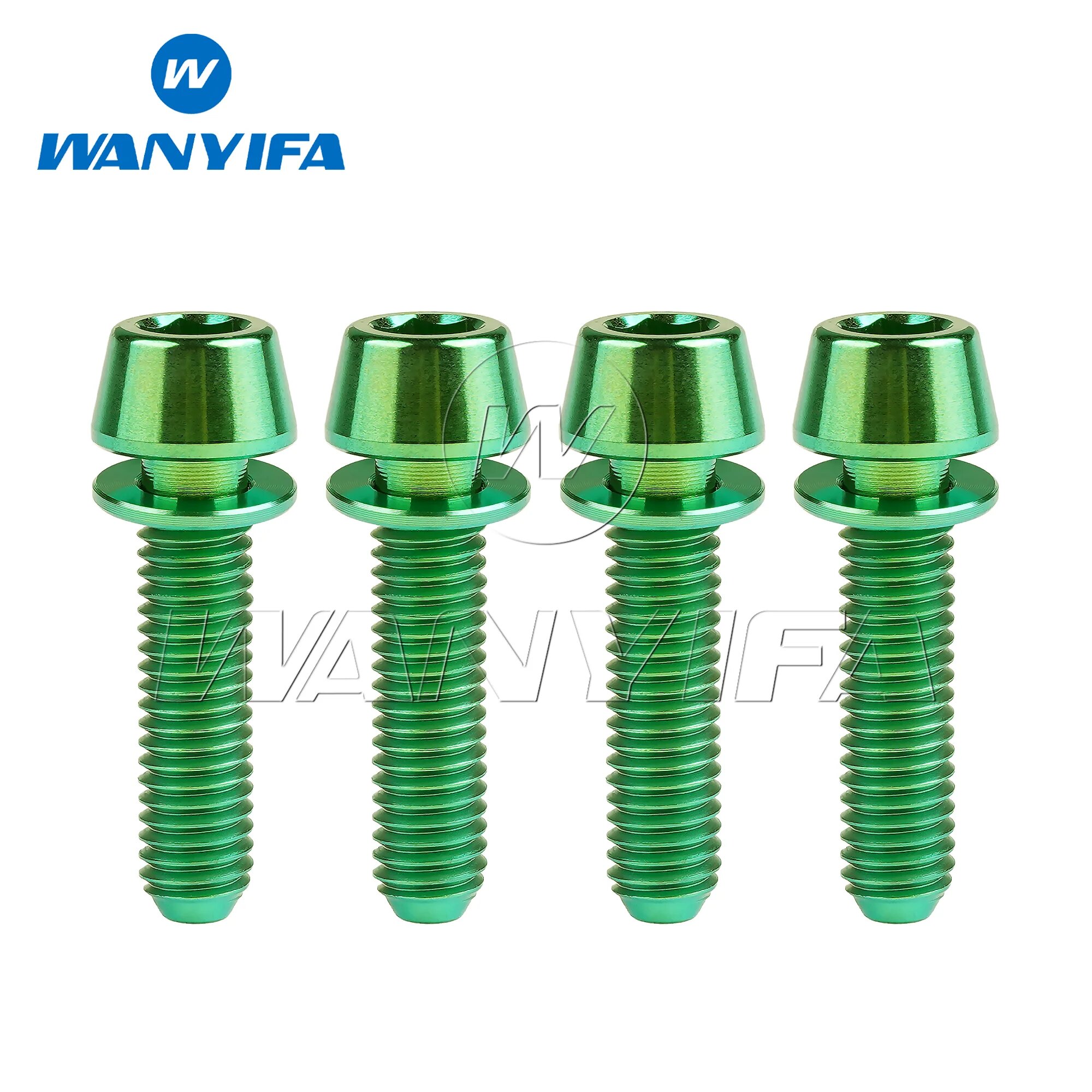 Титановые болты Wanyifa M6x16/18/20/25 мм