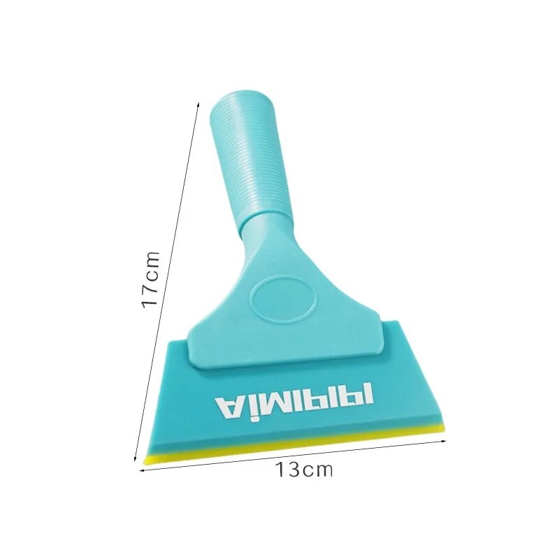 Скребок TOFAR с двойным слоем резины PPF, удобный скребок-шпатель для чистки, для оклейки автомобилей, мытья окон, тонировки, удаления льда, снега и воды с лобового стекла