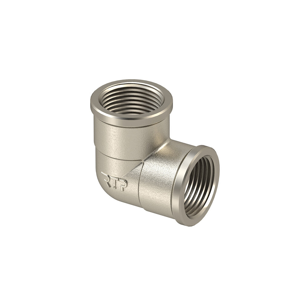 Угол 1.1/2", с внутренней резьбой, никелированный, РТП | 31554